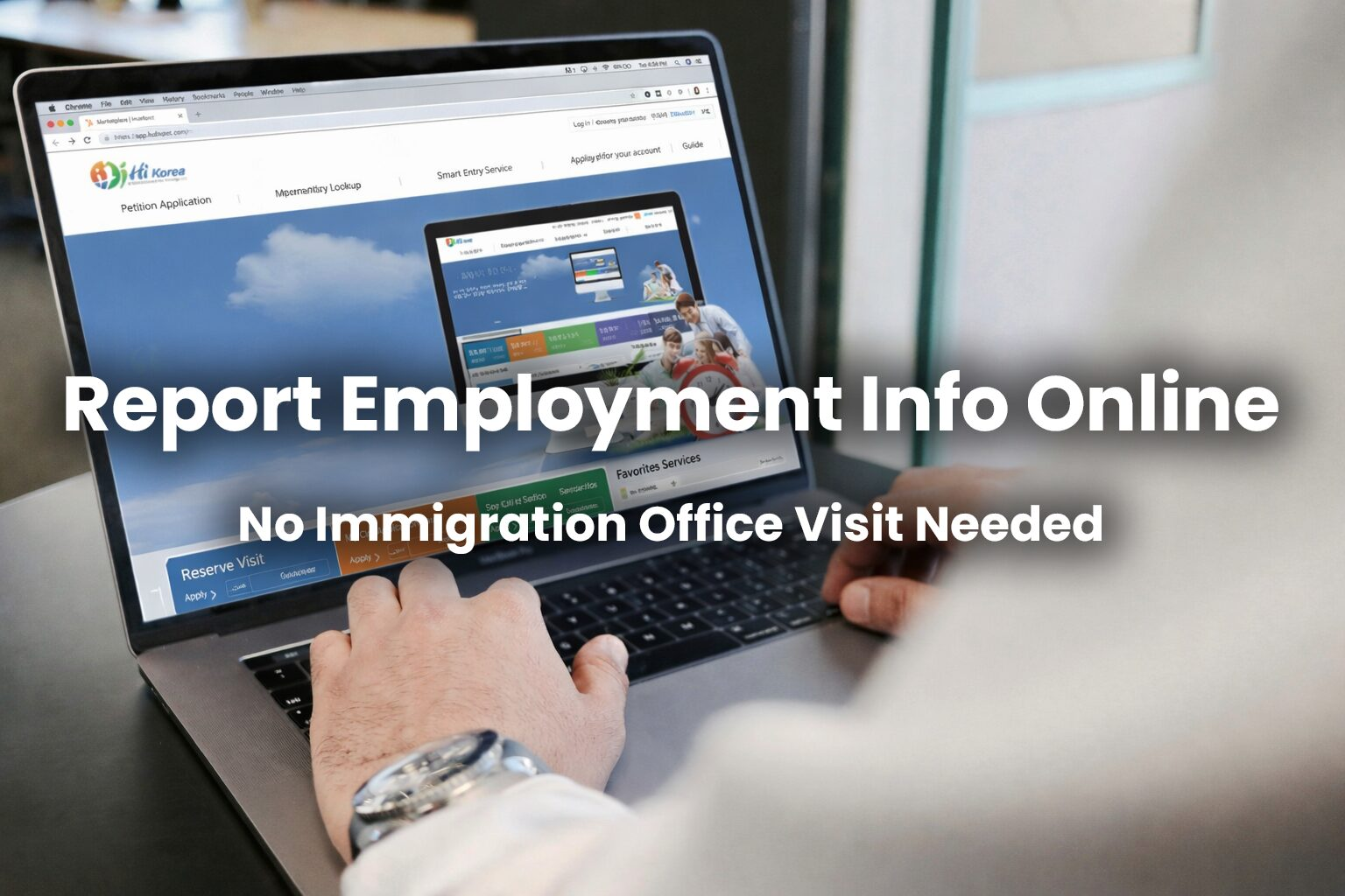 2026 Update: Report Your Employment Information Online in Korea